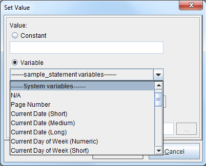 System Variables | MiniWiki