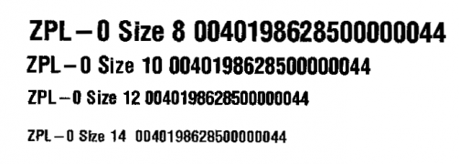 Zebra Font (ZPL) Support | MiniWiki