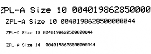 Zebra Font (ZPL) Support | MiniWiki