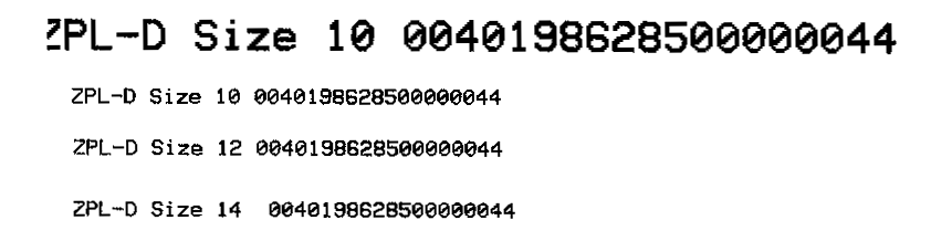 Zebra Font (ZPL) Support | MiniWiki
