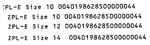 Zebra Font (ZPL) Support | MiniWiki