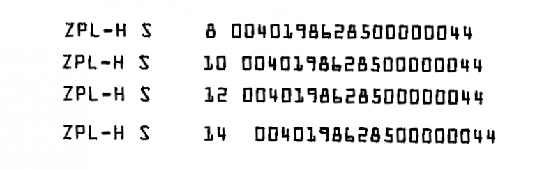 Zebra Font (ZPL) Support | MiniWiki