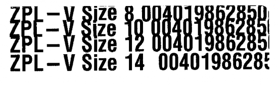 Zebra Font (ZPL) Support | MiniWiki