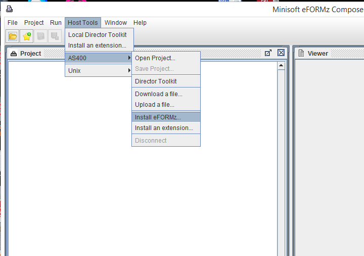Installing eFORMz on iSeries/AS400 | MiniWiki