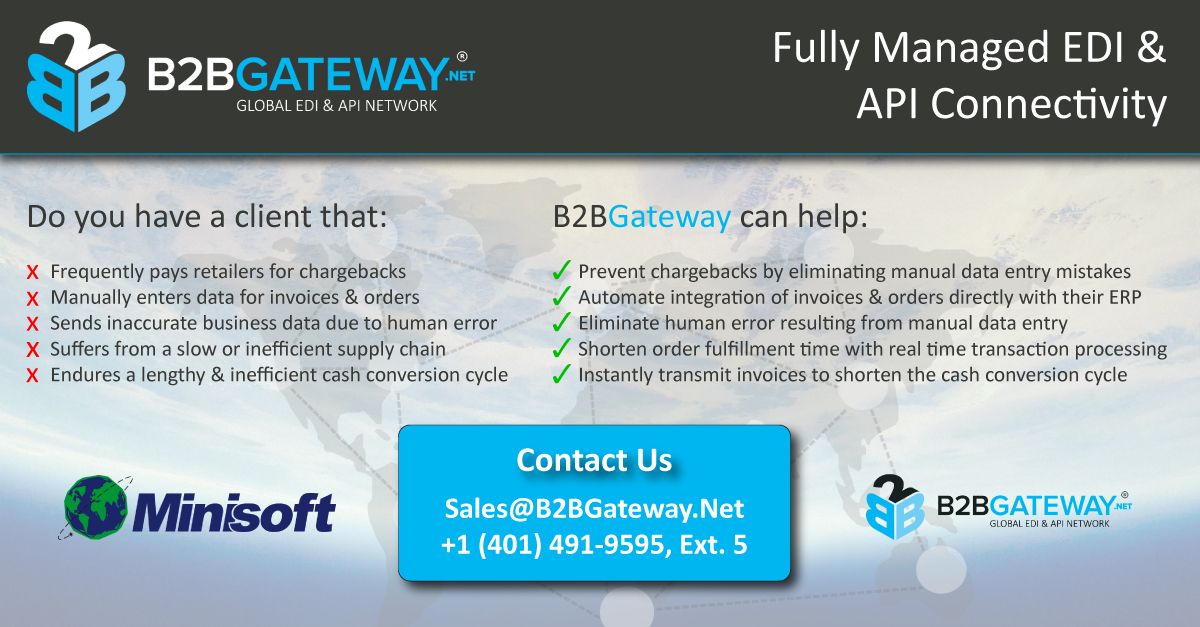 eFORMz support for B2B Gateway EDI | MiniWiki