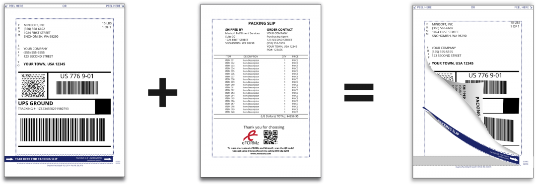 Retailer Ready: Returns, Delivery & DuplexPackSlip® Laser Forms ...