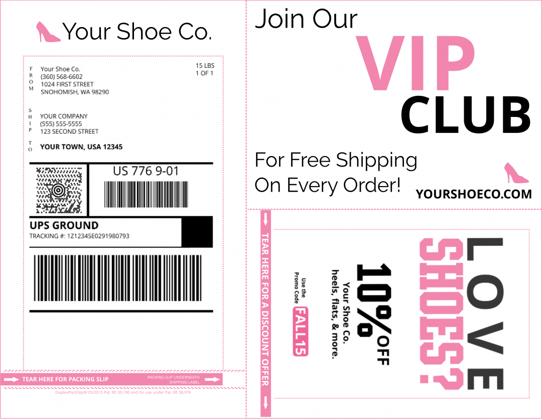 Personalized Shipping Labels and Packing Slips | Minisoft, Inc.